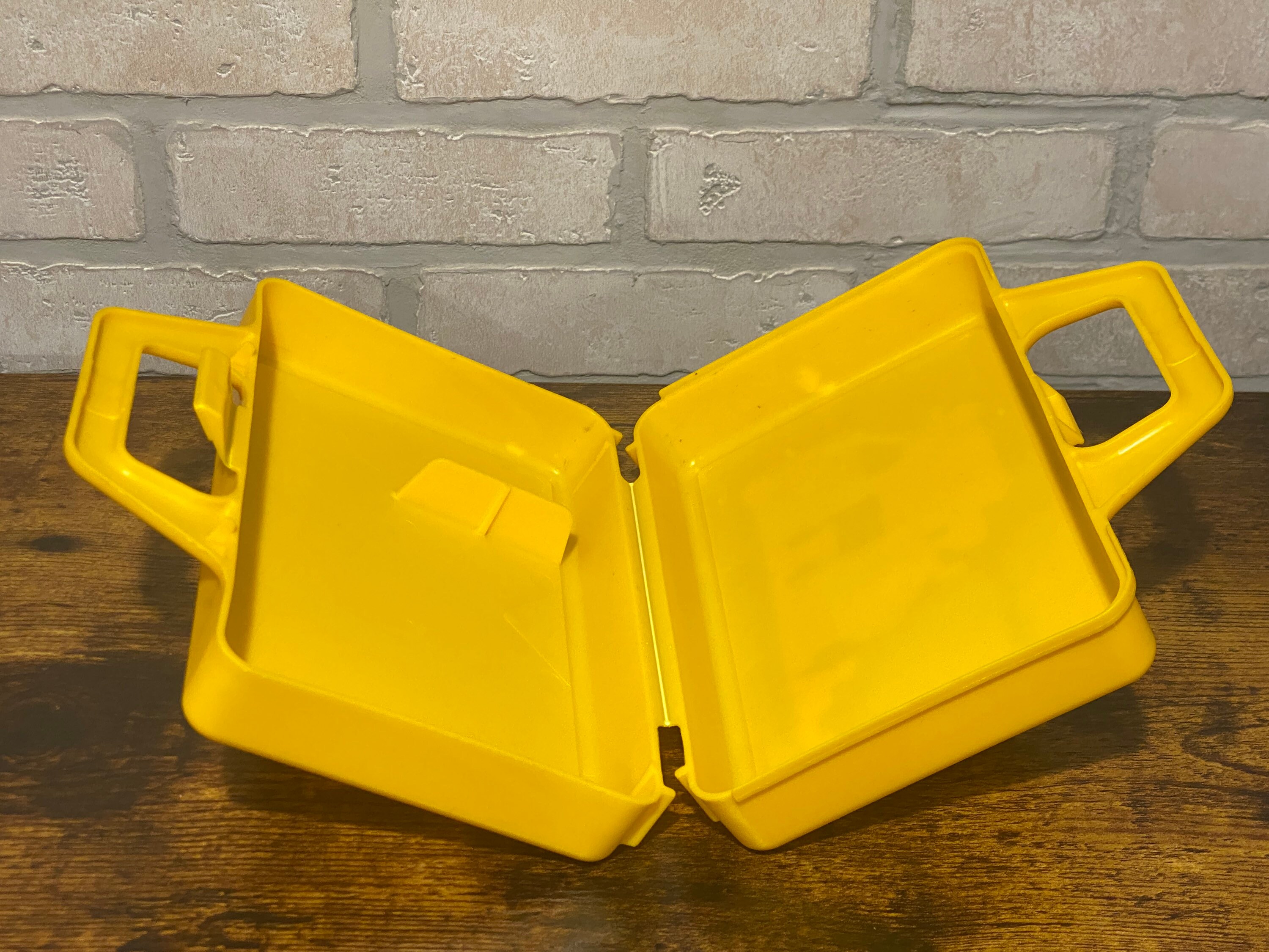 Fisher Price Yellow Lunch Box Play Pretend Play Toy Box - Etsy