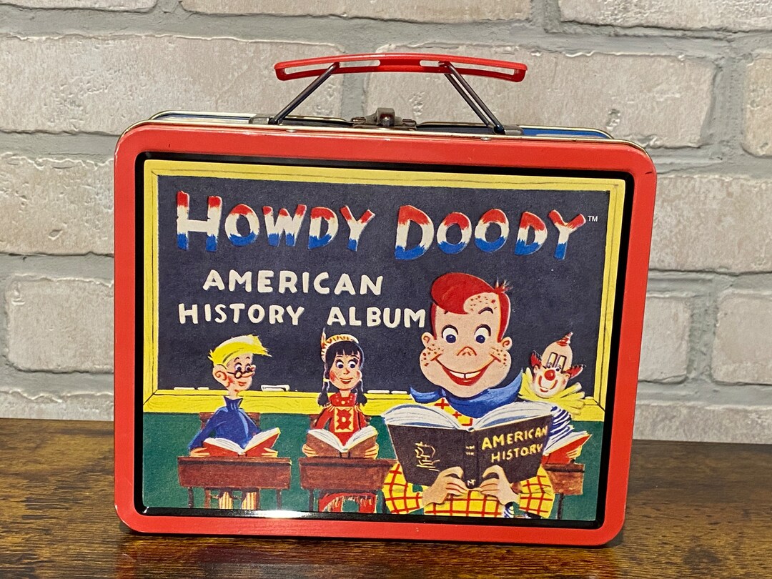 Howdy Doody American History Album, Lunchbox, 1998 National ...