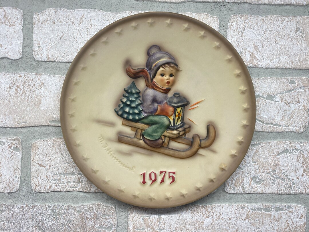 Vintage Collectible Hummel Plate, Collector Plate, 1975, Goebel ...