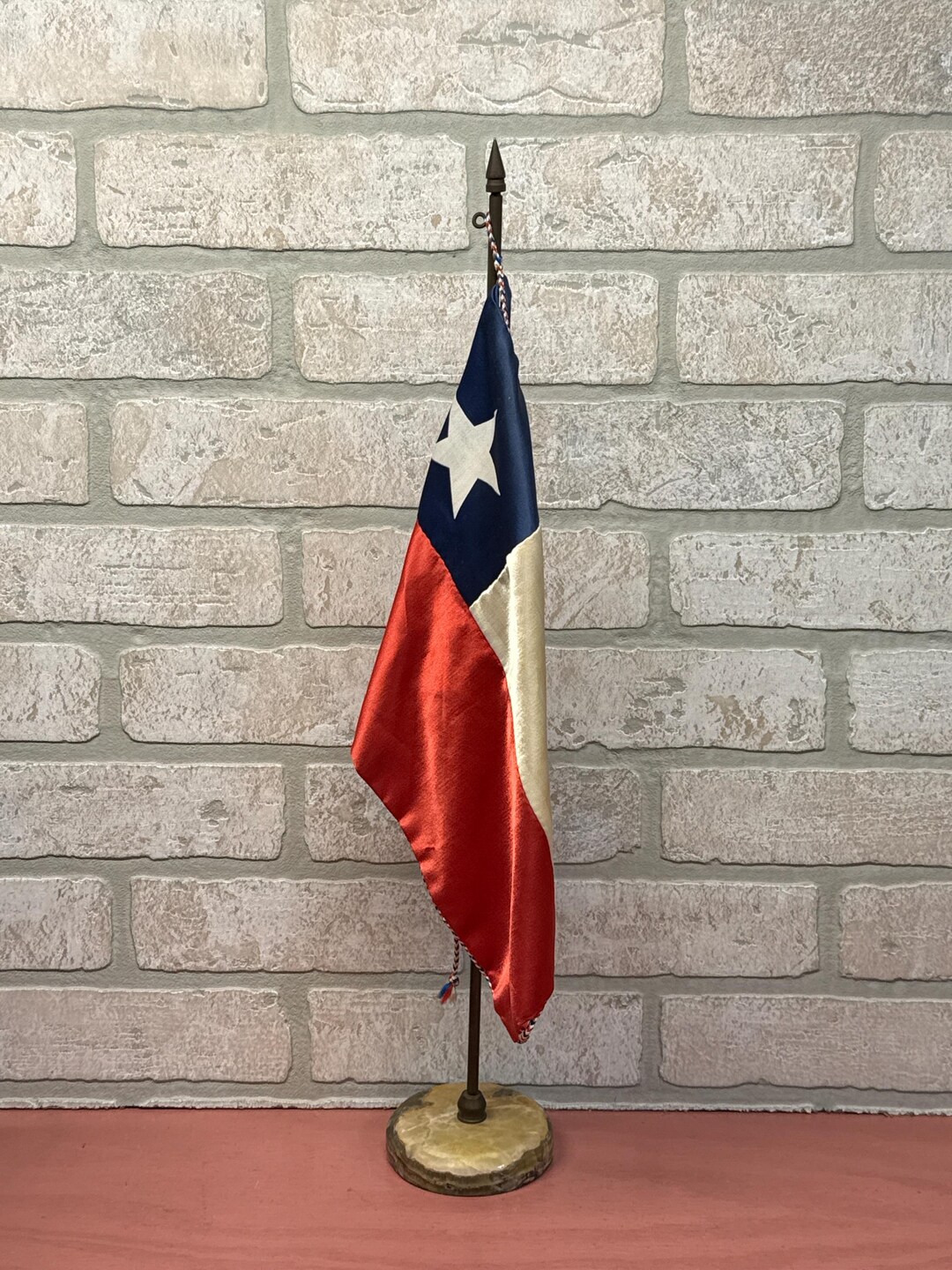 Vintage Chilean Flag, Desk Decor, Home Decor, Collectibles, Chile - Etsy