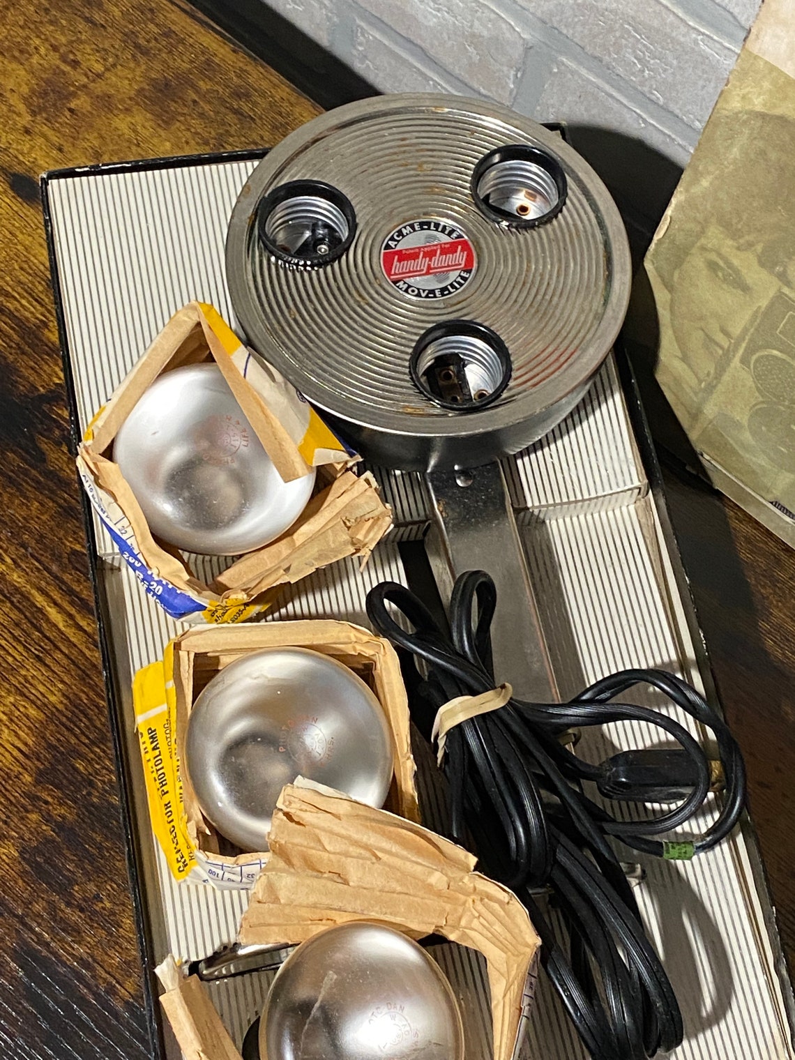 Acme Lite Handy Dandy Mov-e-lite for Indoor Movies, Vintage Film ...