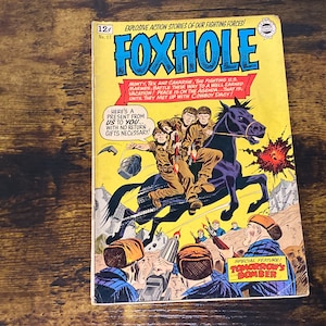 Foxhole Vintage Comic Book, Graphic Novel, Tomorrow’s Bomber, Graphic ...