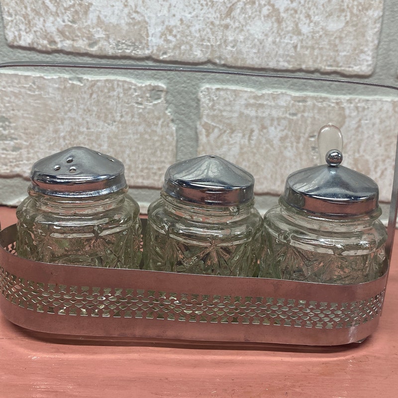 Salt Pepper Caddy - Etsy