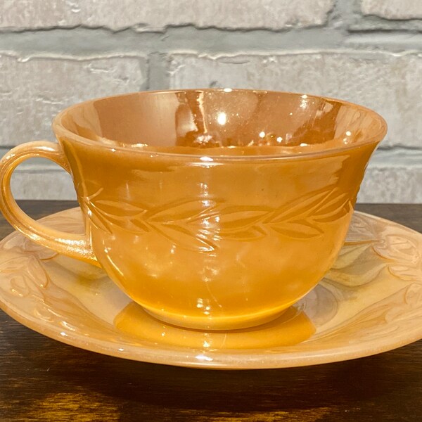 Orange Tea Cup - Etsy