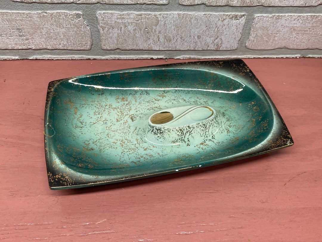 Vintage Mid Century Modern Napco Ashtray, Rectangular Ashtray, MCM ...