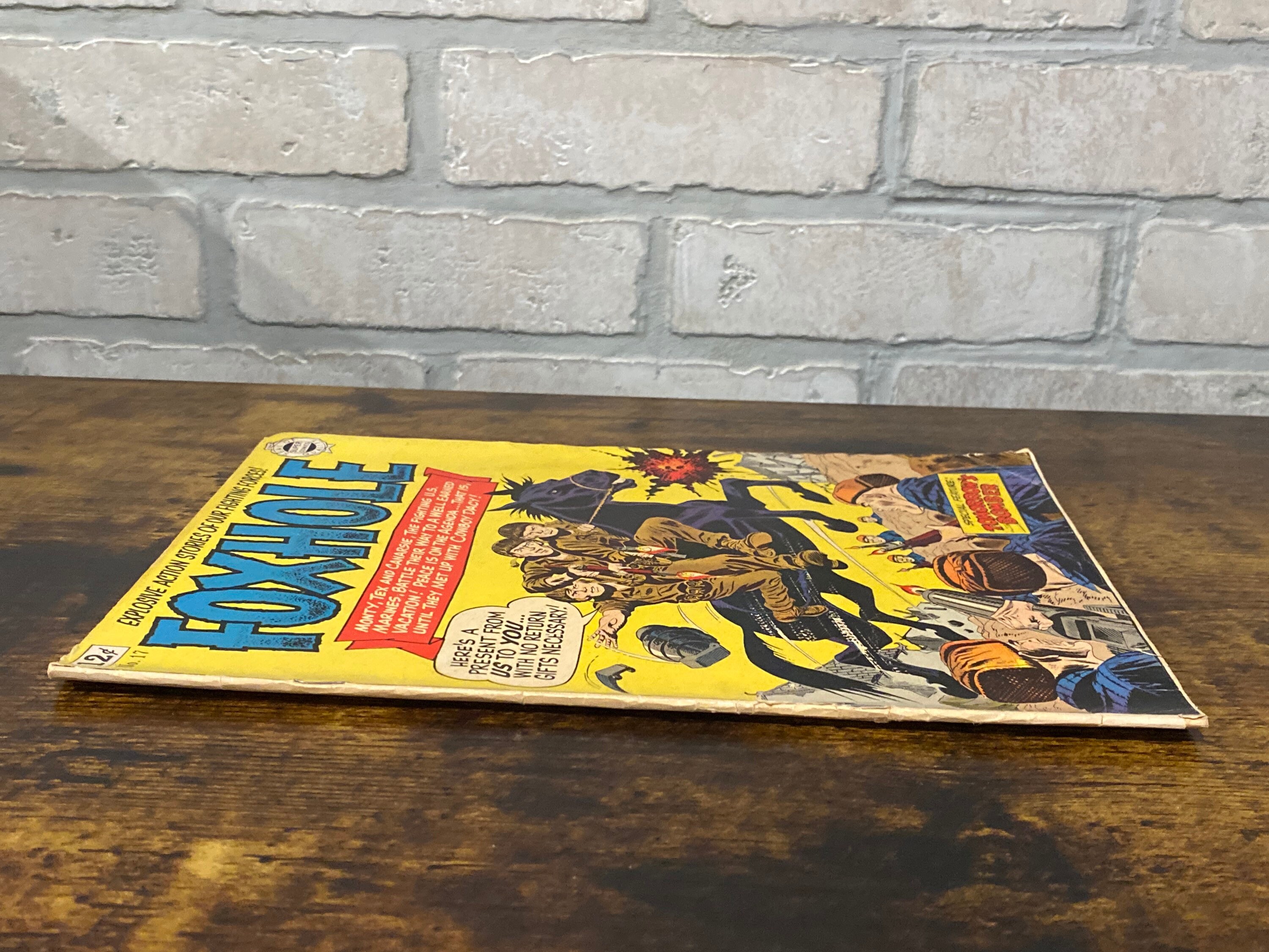 Foxhole Vintage Comic Book, Graphic Novel, Tomorrow’s Bomber, Graphic ...