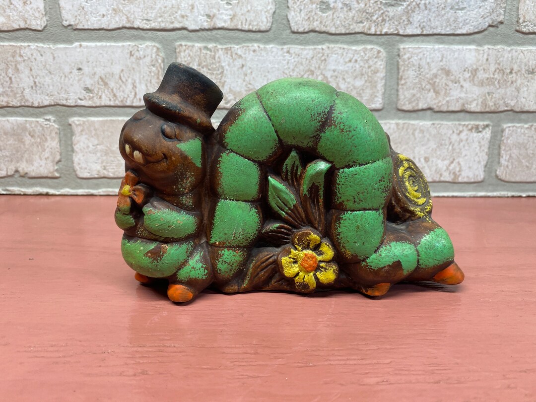 Vintage Caterpillar Indoor Planter, Indoor Plant Pot - Etsy
