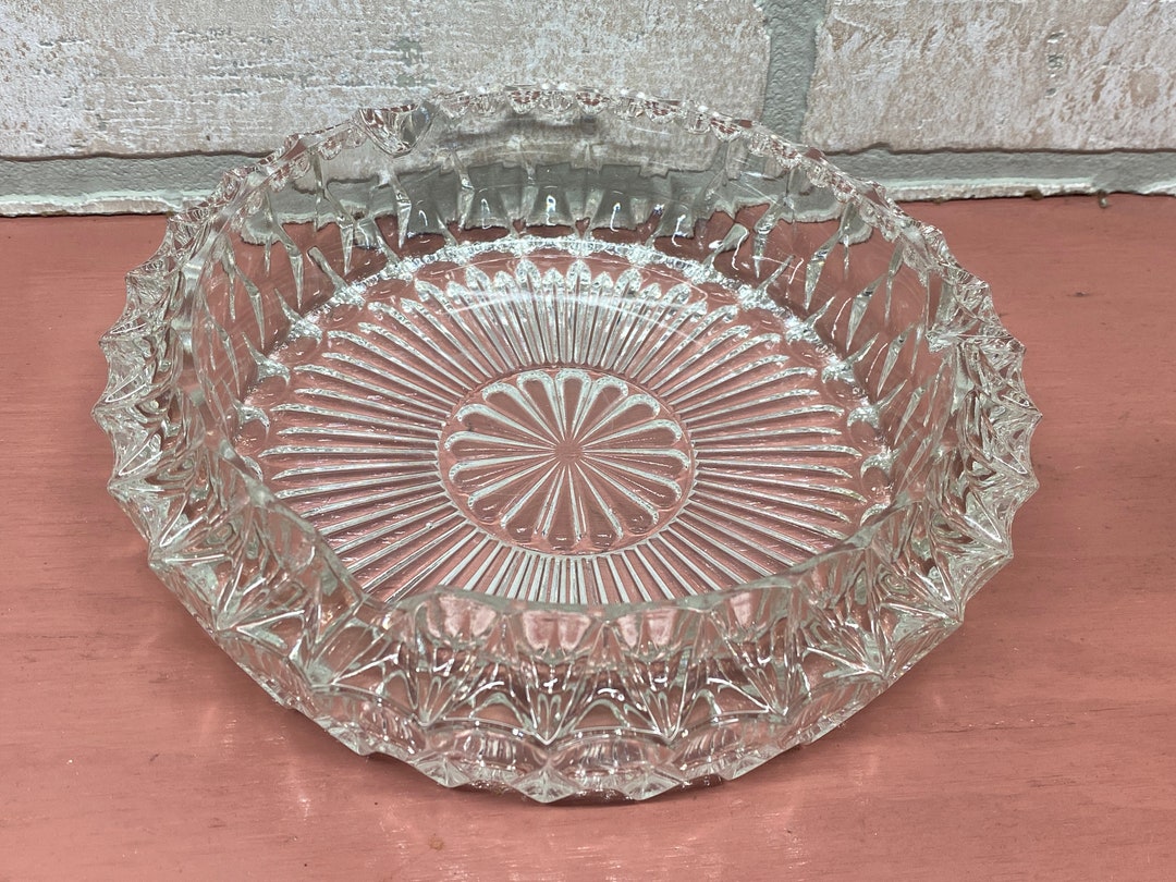 Vintage Glass Ashtray, Collectible Glass, Vintage Home Decor - Etsy
