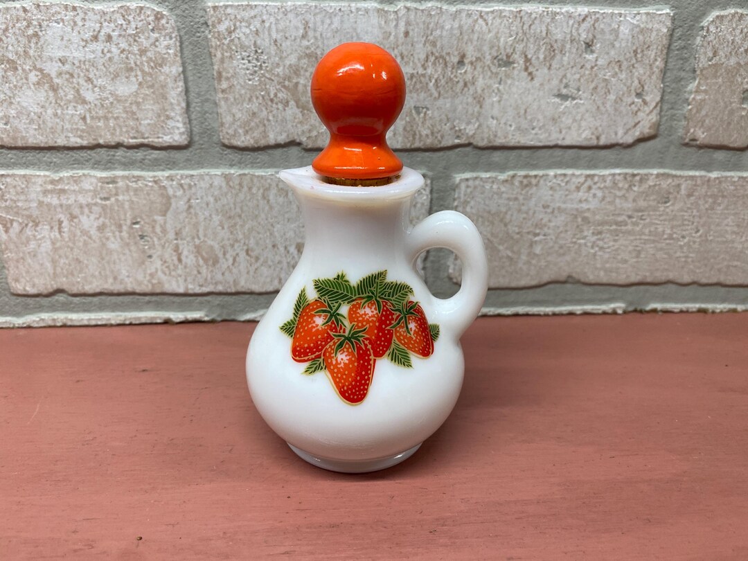 Avon Mini Pitcher, Collectible, Strawberry Knick Knack - Etsy
