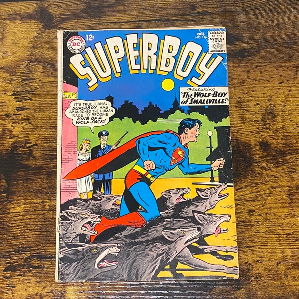 Superboy Comic Book - Etsy