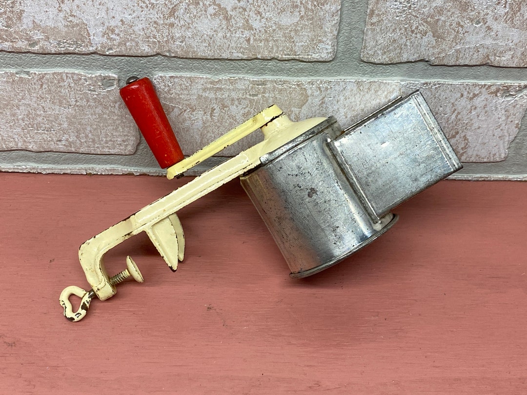 Vintage Counter Clamp Cheese Grater, Vintage Kitchen, Kitchen Gadgets ...