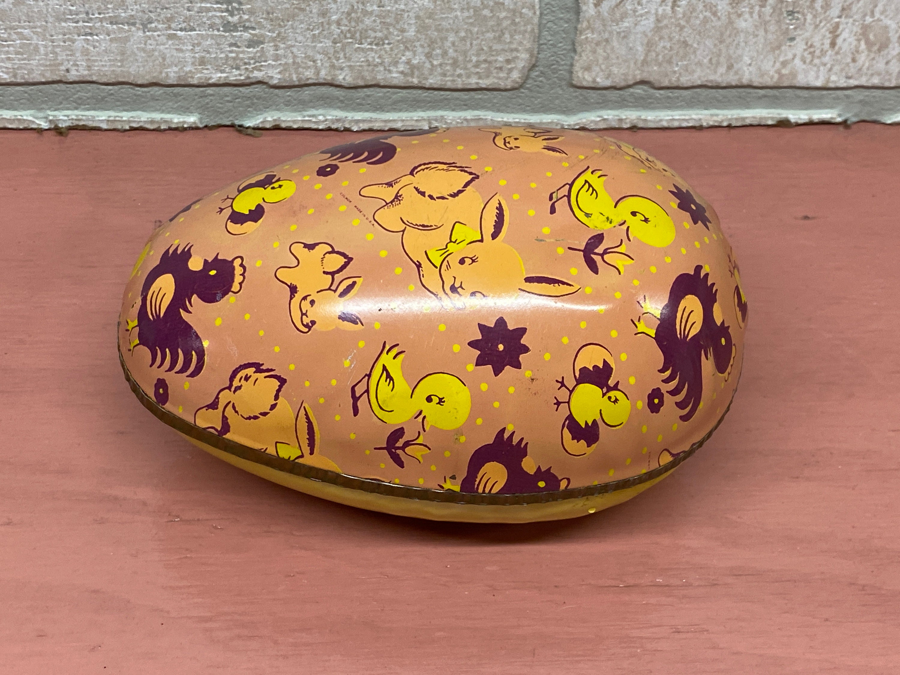 Vintage Metal Egg, Easter Egg, Easter Decor - Etsy