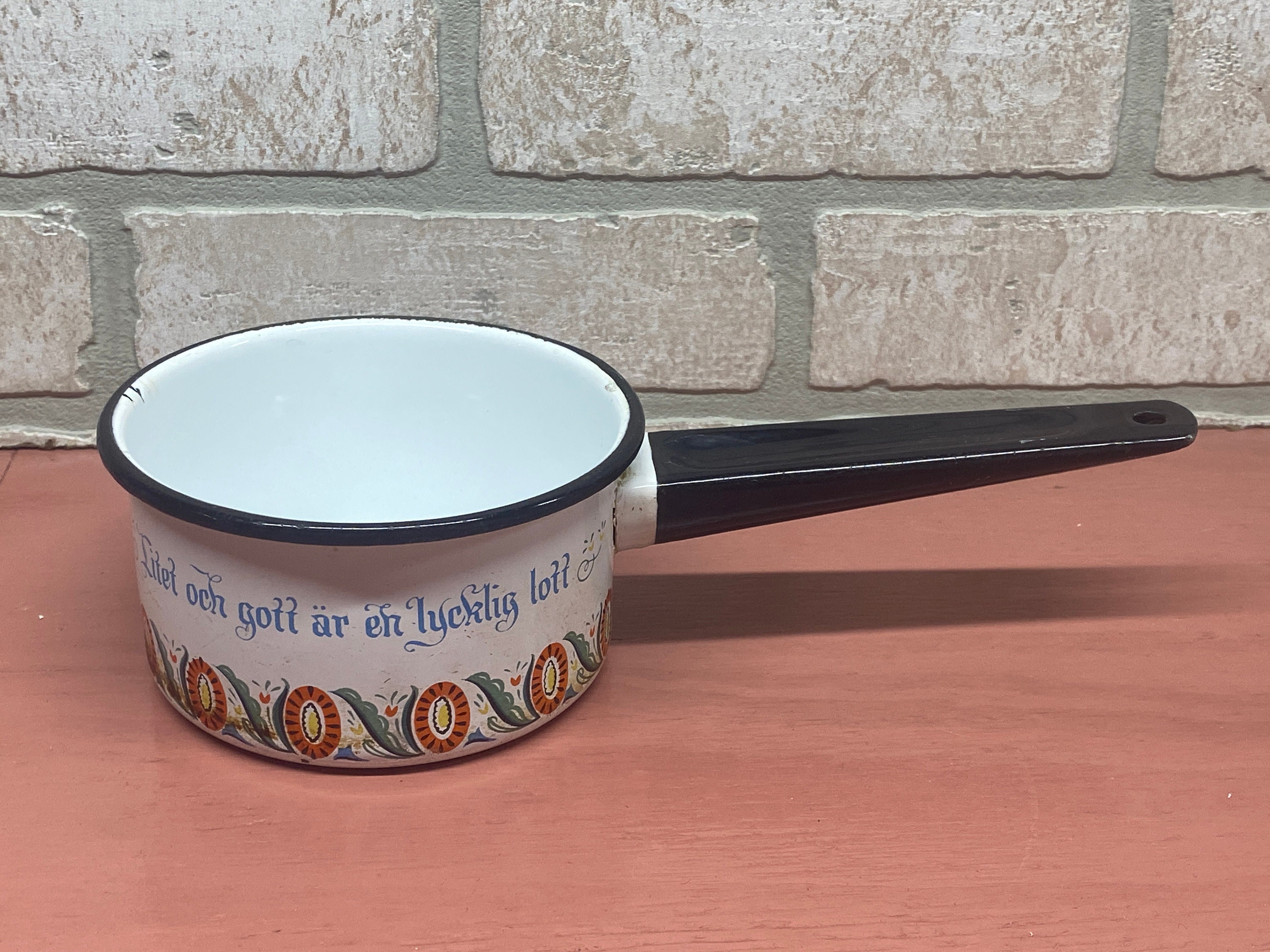 Vintage Scandinavian Pot, Home Decor, Wall Hangings, Swedish Quote ...