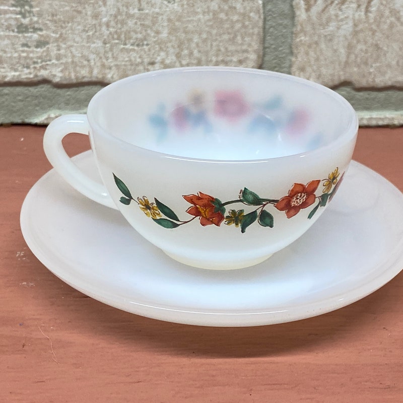 Arcopal Tea Cups - Etsy