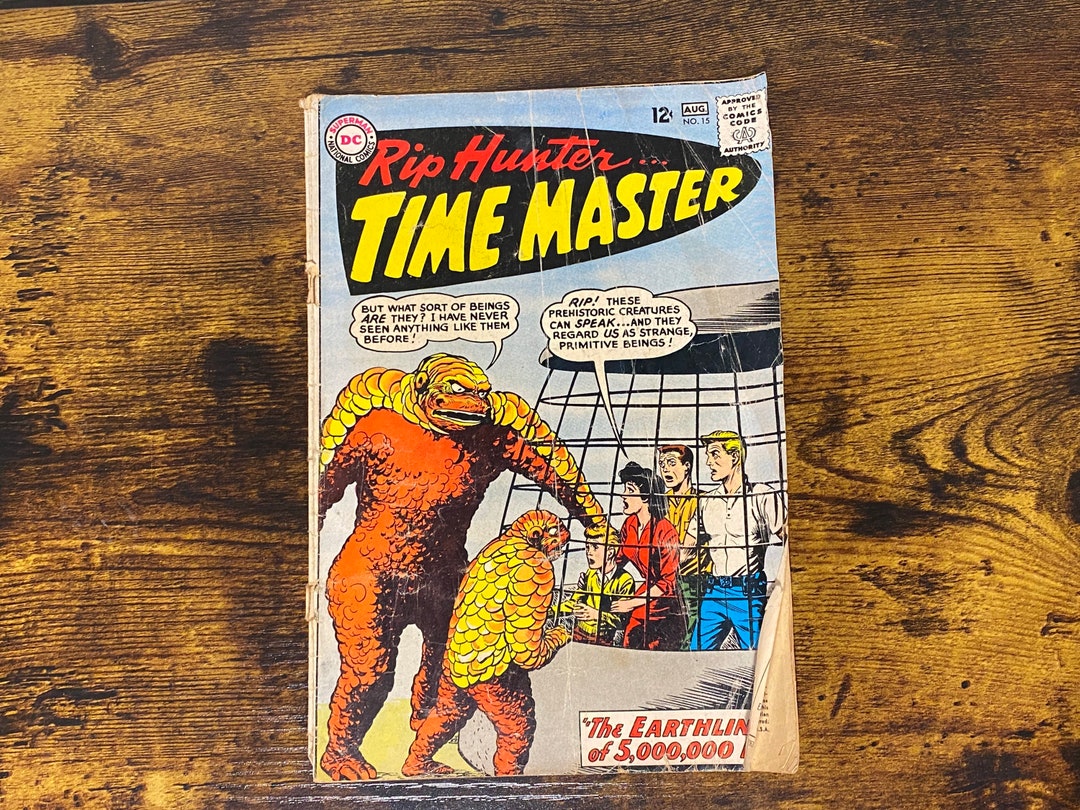 Rip Hunter … Time Master, No. 15, Aug 1963, Vintage Comic - Etsy