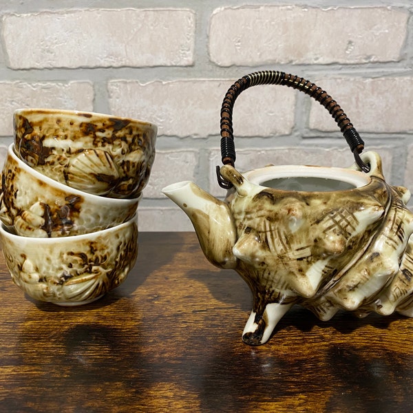 Seashell Tea Pots - Etsy