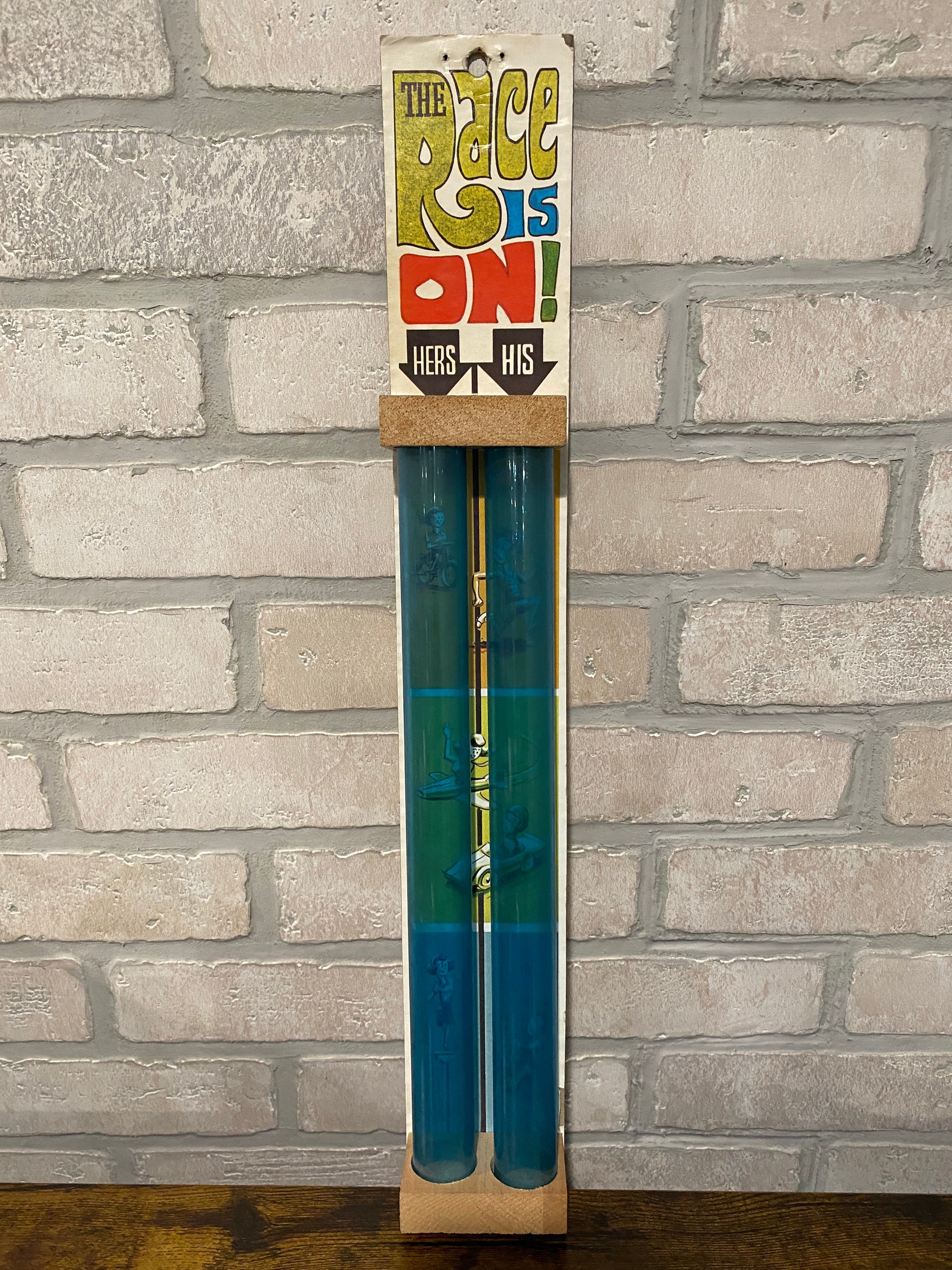 The Race is on Marble Race, His Hers Fight Resolver - Etsy