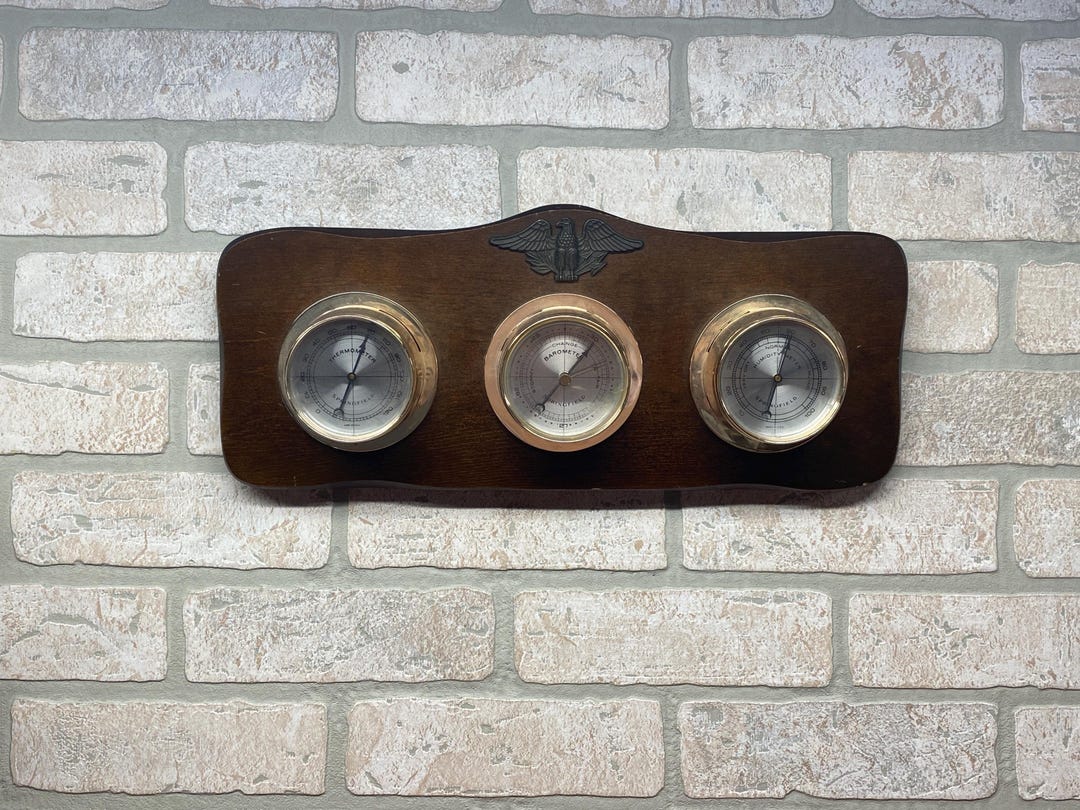 Eagle Decorative Barometer, Home Decor, MCM, Mid Century Modern Home ...