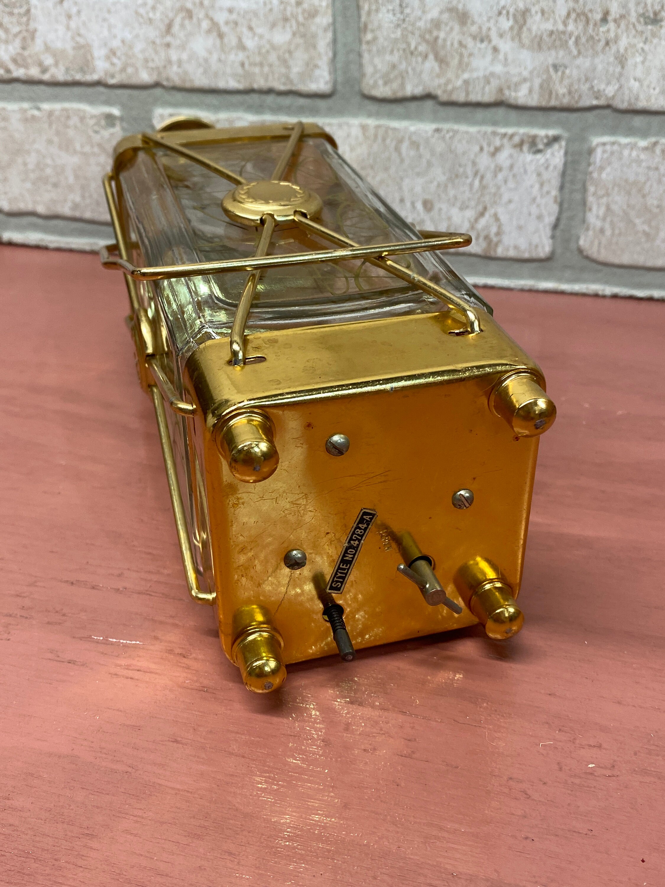 Vintage Gold Musical Lantern Decanter, Vintage Liquor Decanter - Etsy