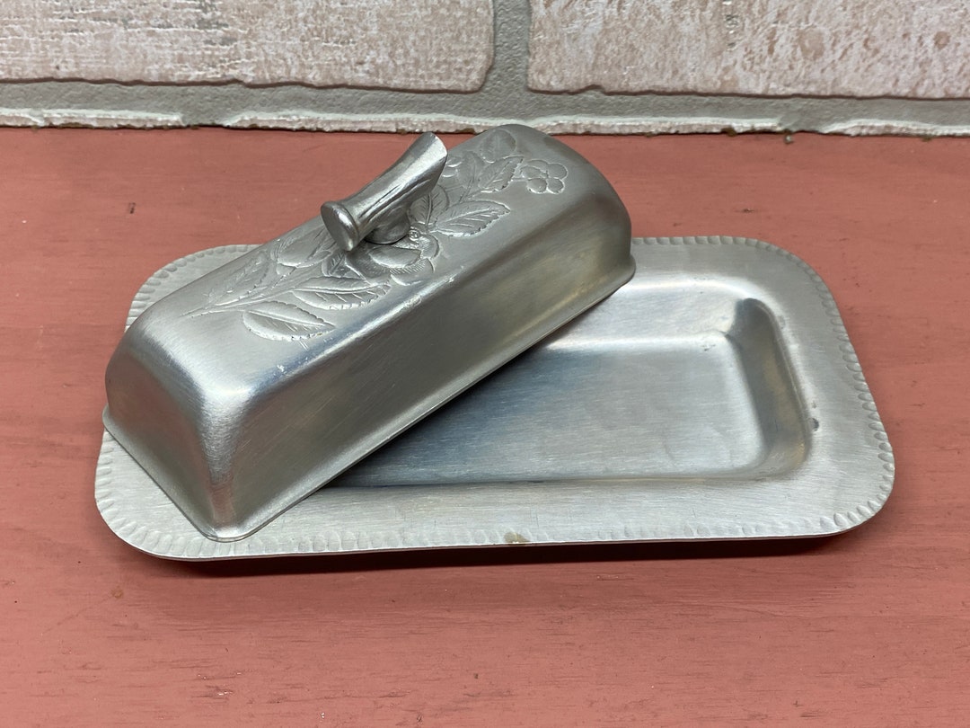 Vintage Everlast Forged Aluminum Butter Dish With Cover - Etsy