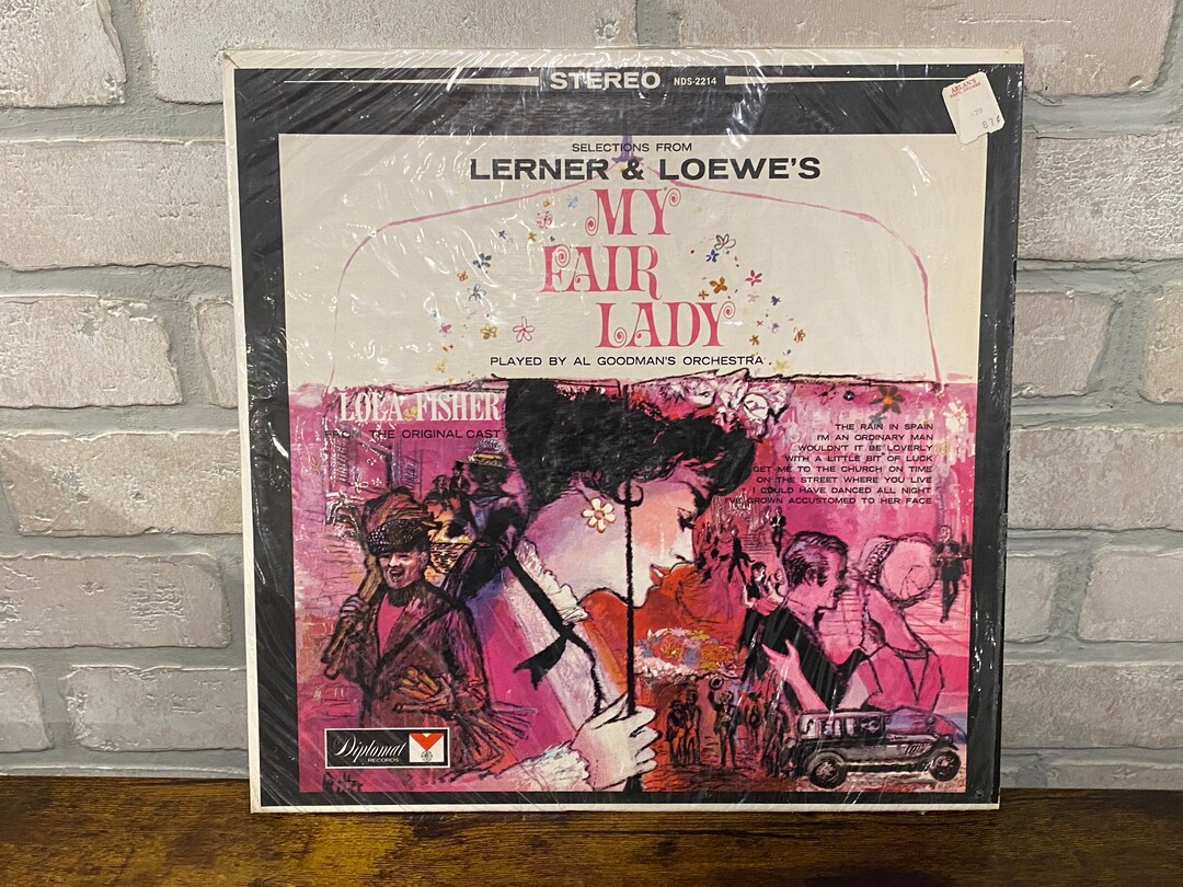 My Fair Lady Vintage Musical Vinyl Record, Lerner and Loewe’s My Fair ...