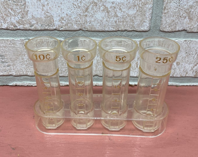 Vintage Plastic Coin Sorter Bank, Coin Bank, Vintage Bank - Etsy