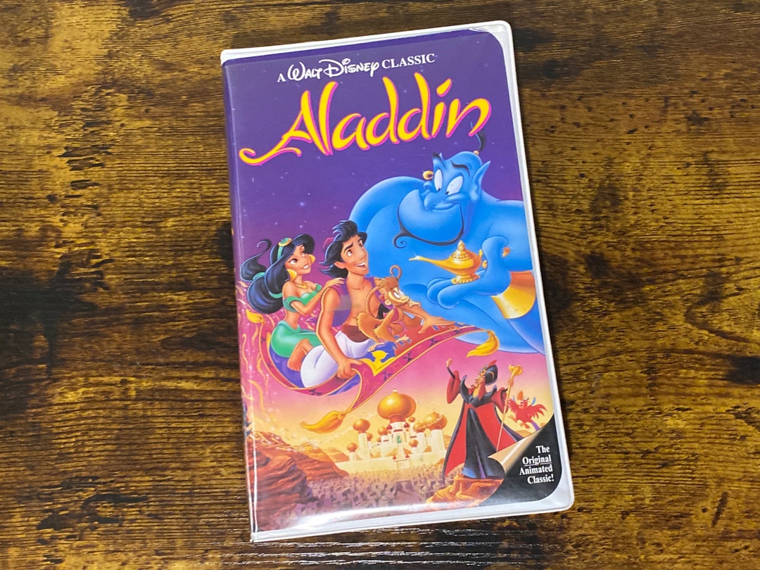 Aladdin VHS Movie, Collectible Disney Movie, Vintage Disney - Etsy