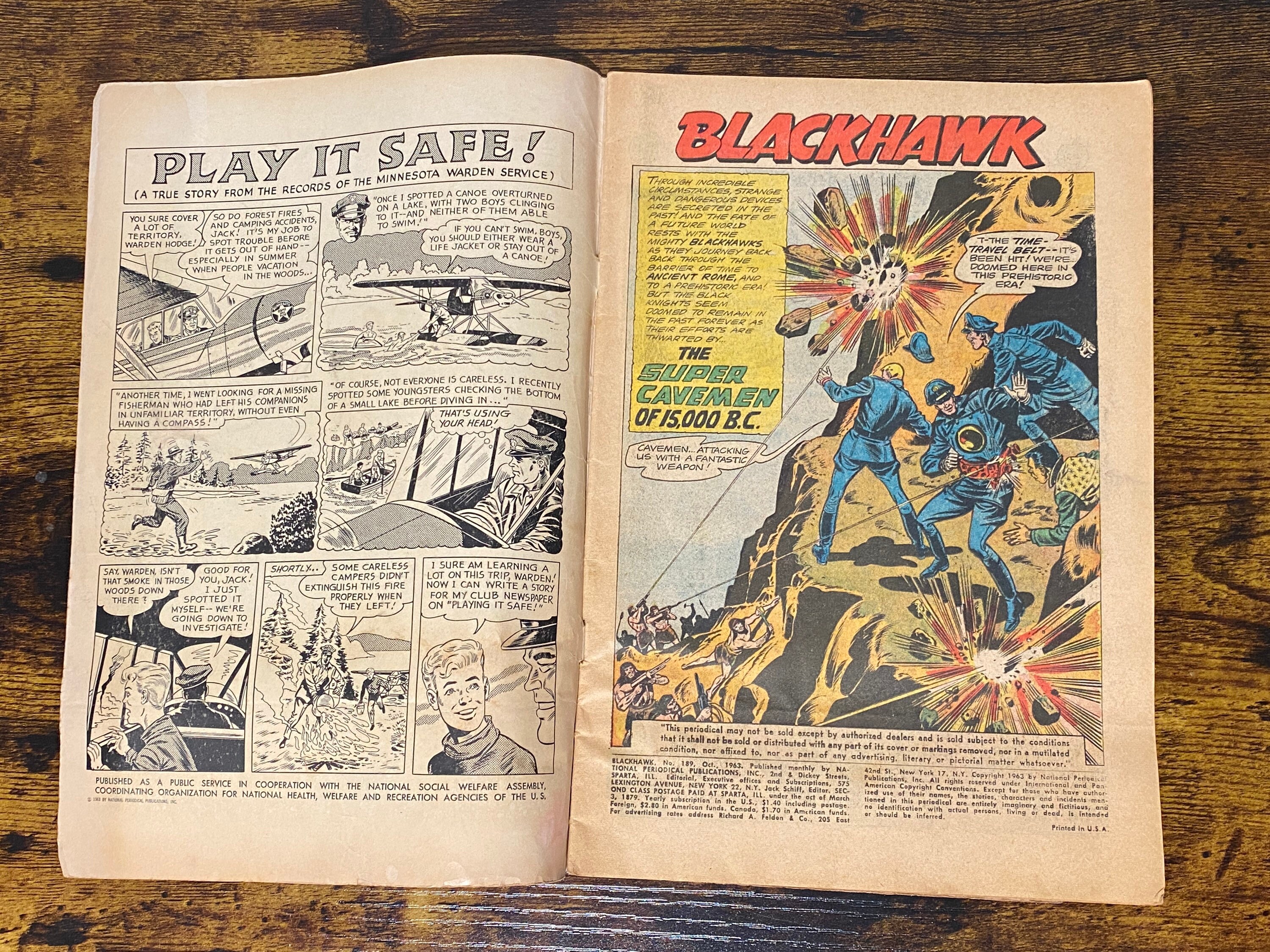 Blackhawk the Super Cavemen Vintage Comic Book Graphic - Etsy