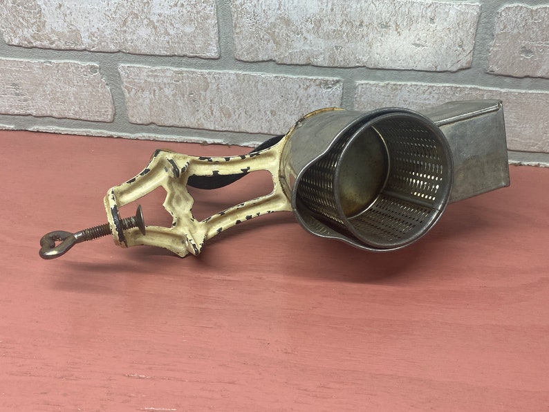 Vintage Metal Countertop Clamp Hand Cranked Cheese Meat - Etsy