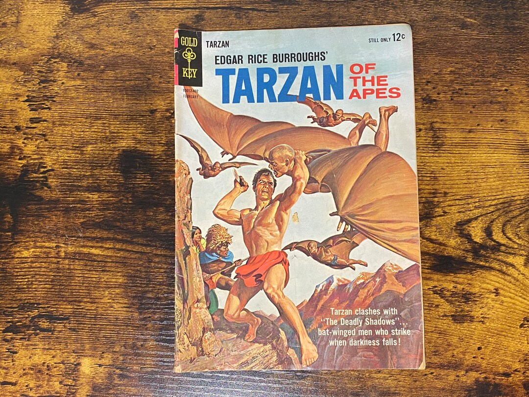 Tarzan of the Apes, Vintage Edgar Rice Burroughs’ Tarzan, Vintage Comic ...