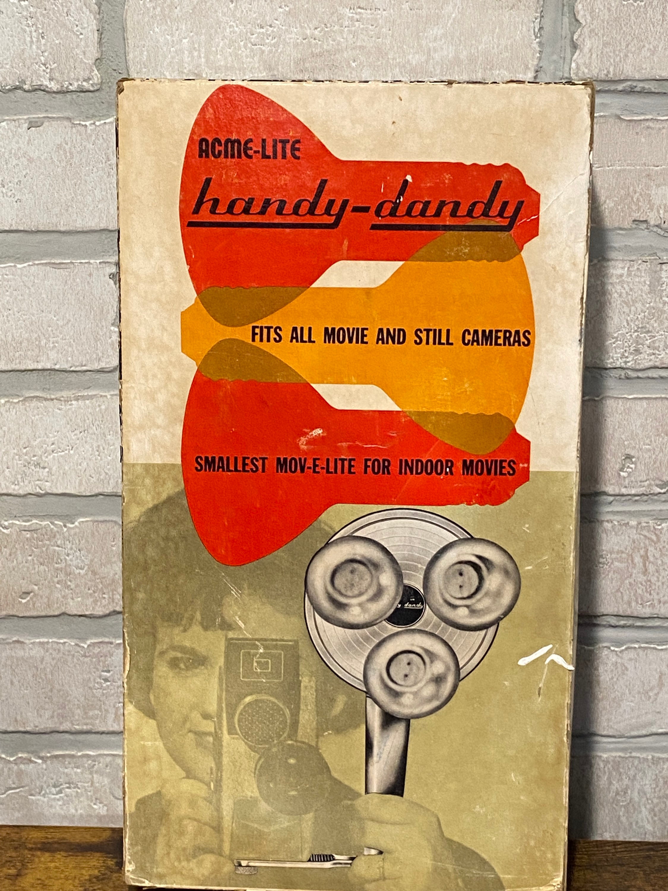 Acme Lite Handy Dandy Mov-e-lite for Indoor Movies, Vintage Film ...