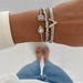 SAINT LUCA TRIPLE Silver Luxe Set | Silver Bracelet Set | Adjustable ...