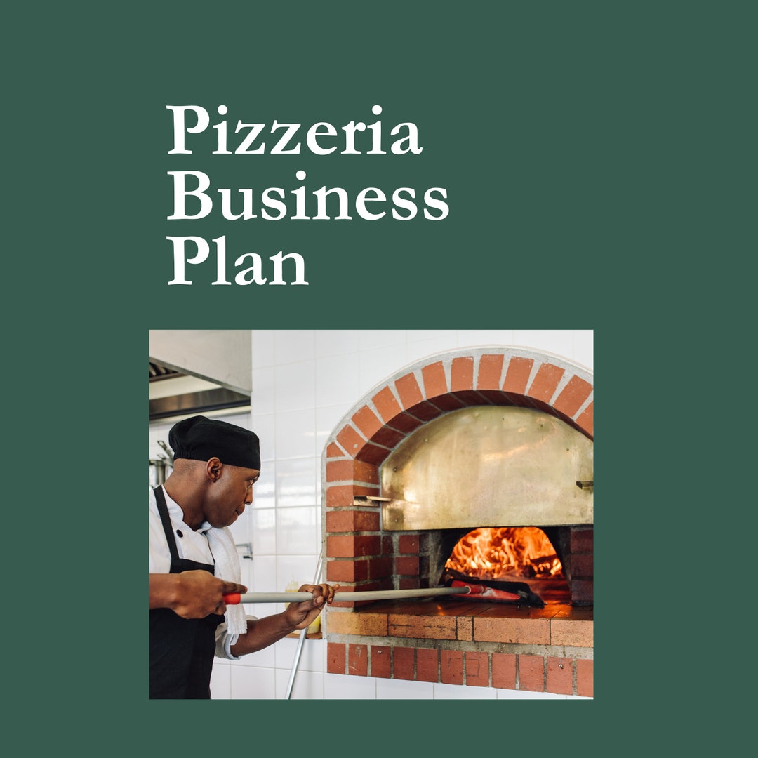 Pizzeria Business Plan Template. New Business Planner for a Pizza ...