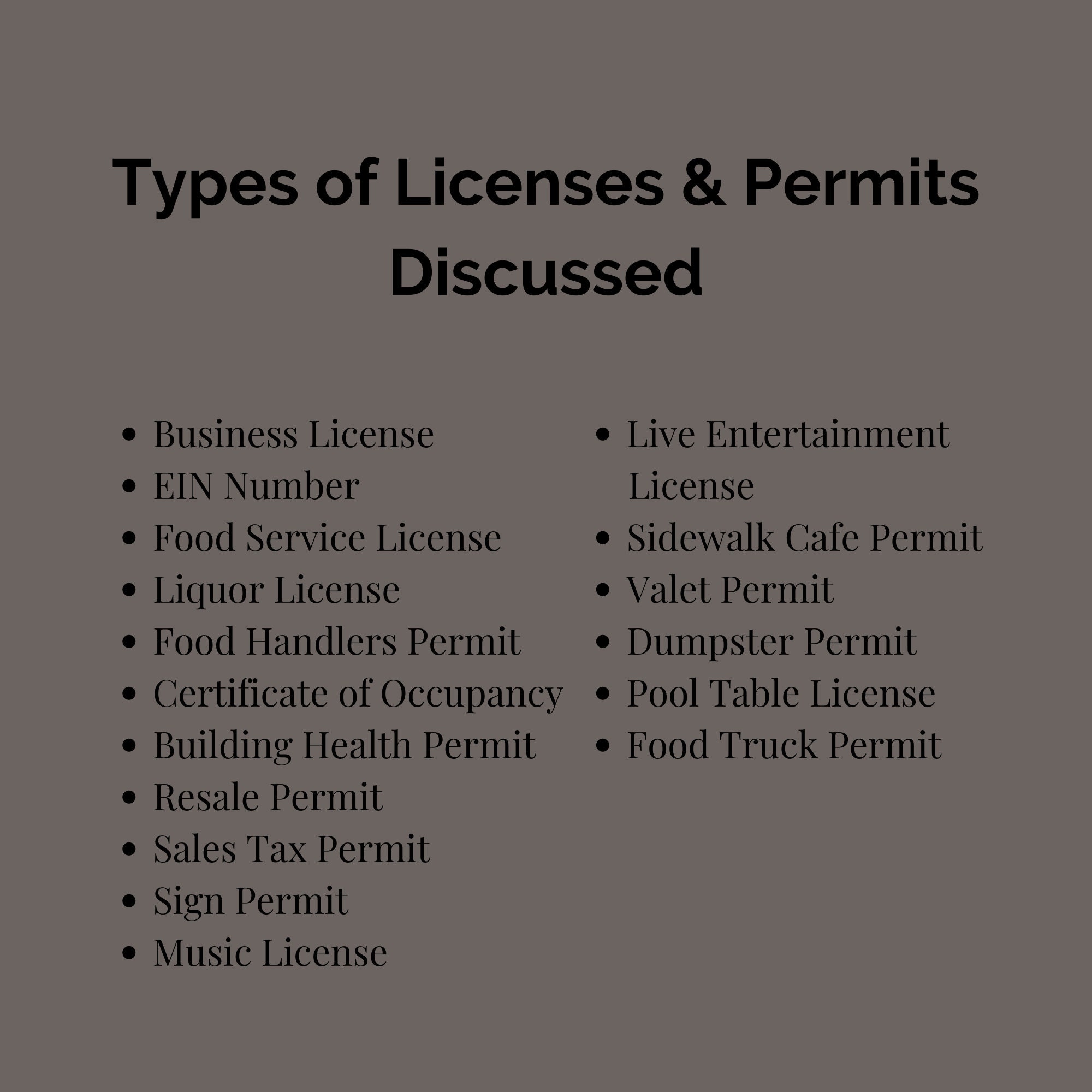 Restaurant Licensing and Permit Guide. Everything You Need to Know ...