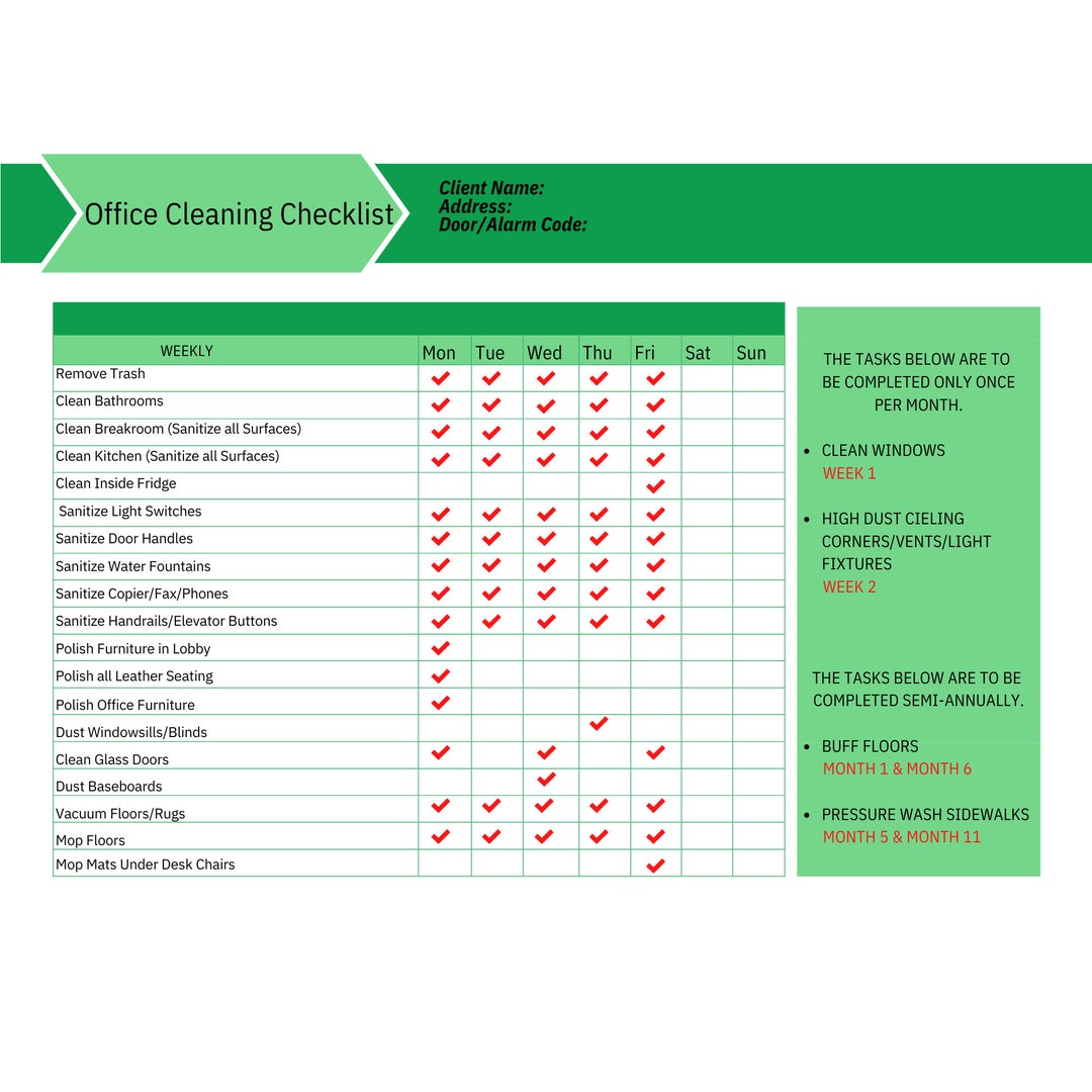 Office Cleaning Checklist Kitchen Your Ultimate Commercial Kitchen