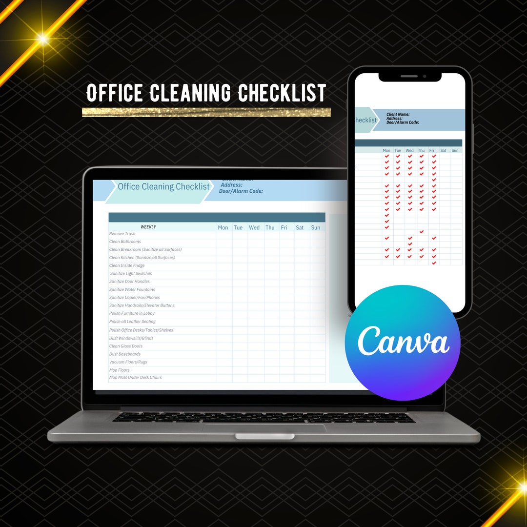 Office Cleaning List. Cleaning Business. Janitorial Task List. Cleaning ...