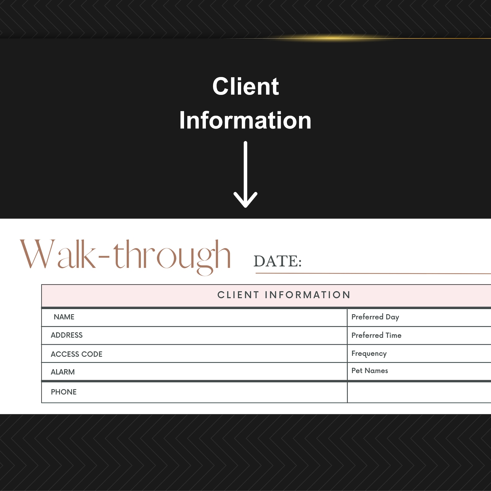 Cleaning Business Walkthrough Form: Residential & Commercial Quote (digital Download) - Etsy