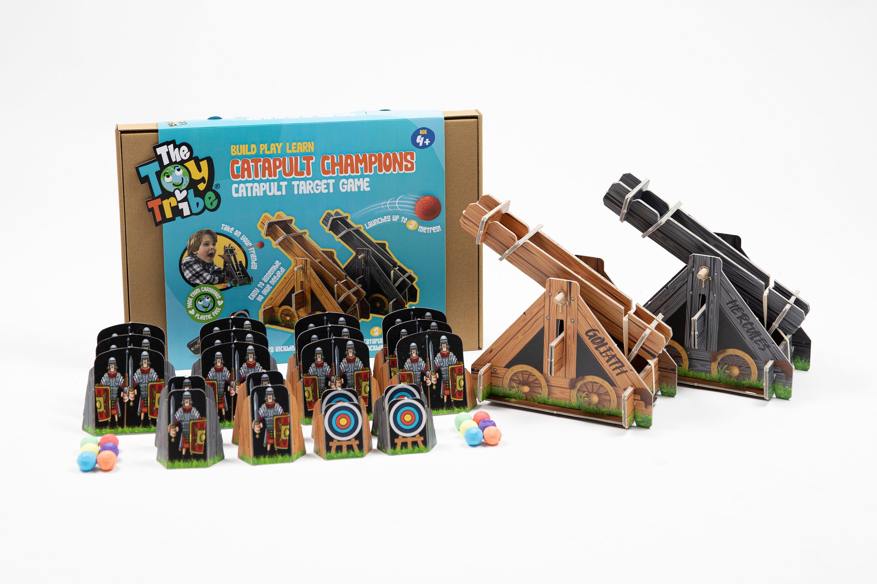 Catapult Champions: Cardboard Catapults Double Pack - Etsy