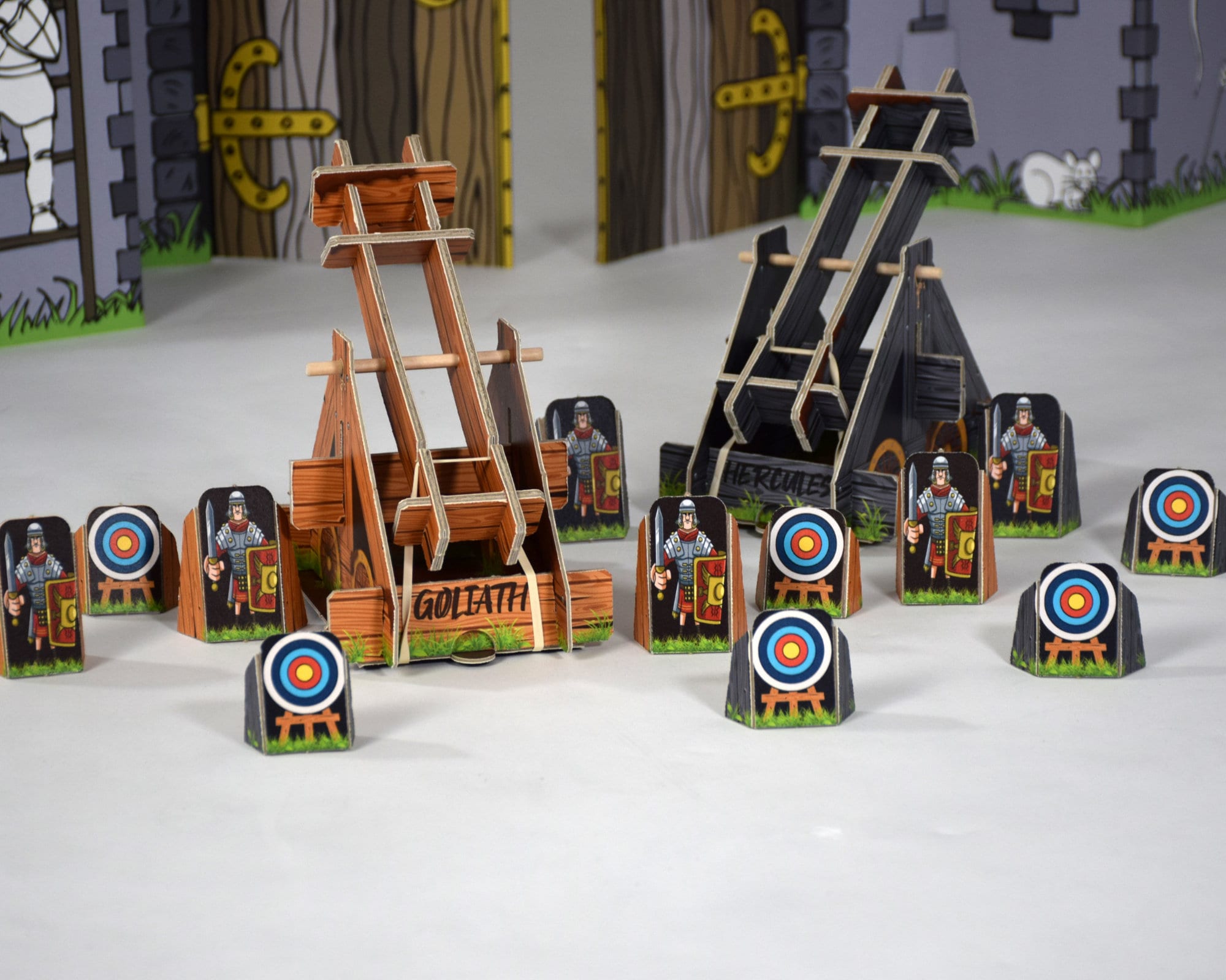 Catapult Champions: Cardboard Catapults Double Pack - Etsy