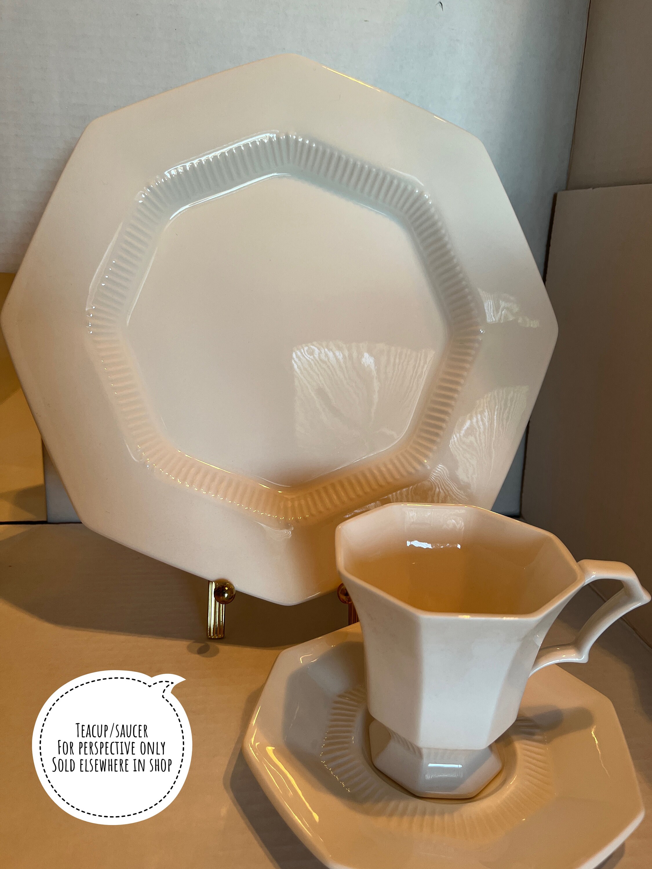 Nikko Classic White Dinner Plate - Etsy