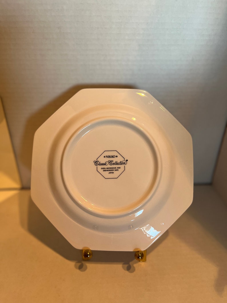 Nikko Classic White Dinner Plate - Etsy