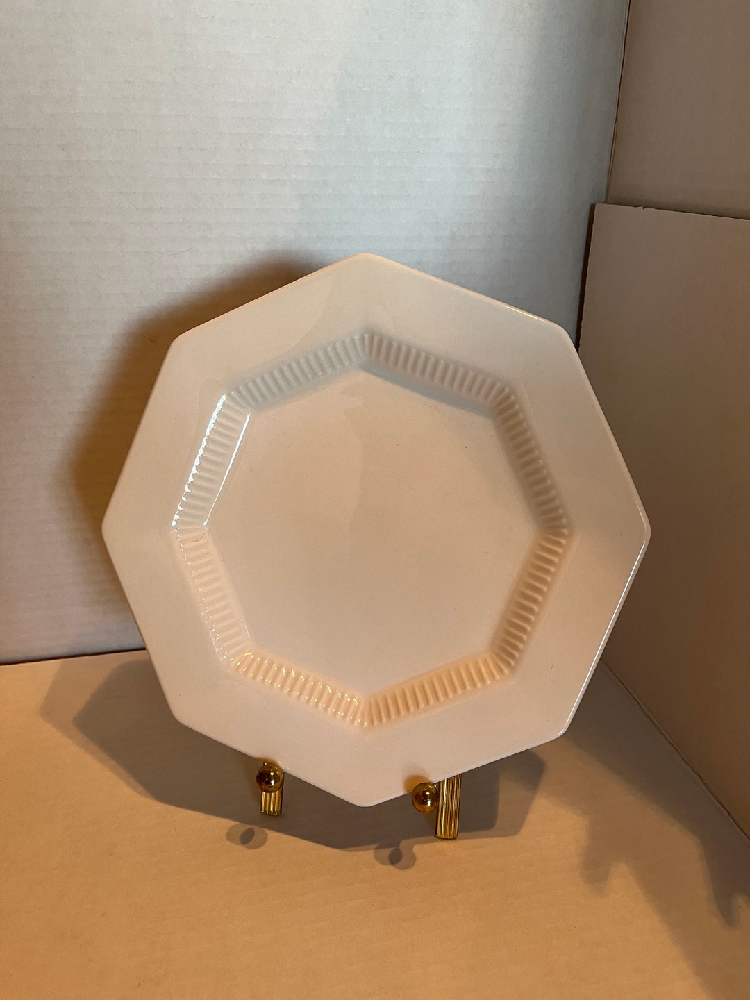 Nikko Classic White Dinner Plate - Etsy