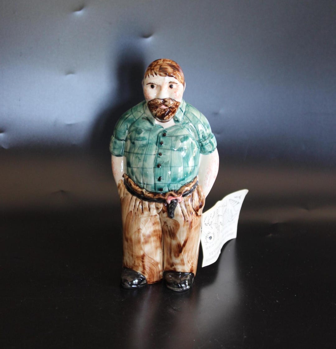 Vintage English Ceramic Pomander Figurine: Alexander Ceramics Handmade ...