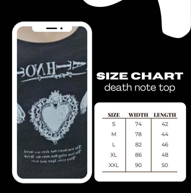 Y2k 2000s Death Note Tank Top Summer Vintage Crew Neck Crop Tops ...