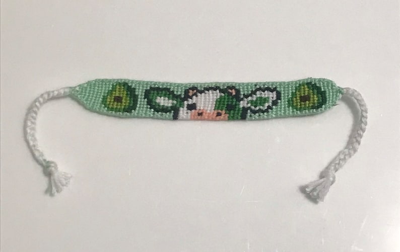 Custom Cow Handmade Friendship Bracelet look Through All Pics - Etsy