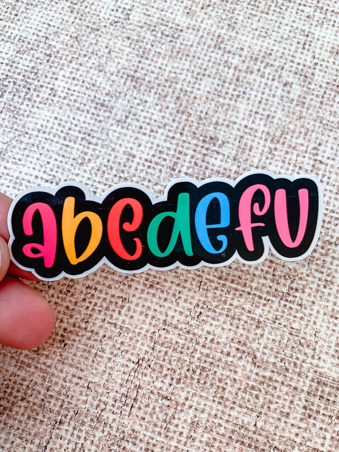 3" Abcdefu Sticker/ Abcdefu Song Sticker/ Song Lyrics by Gayle/ Breakup ...
