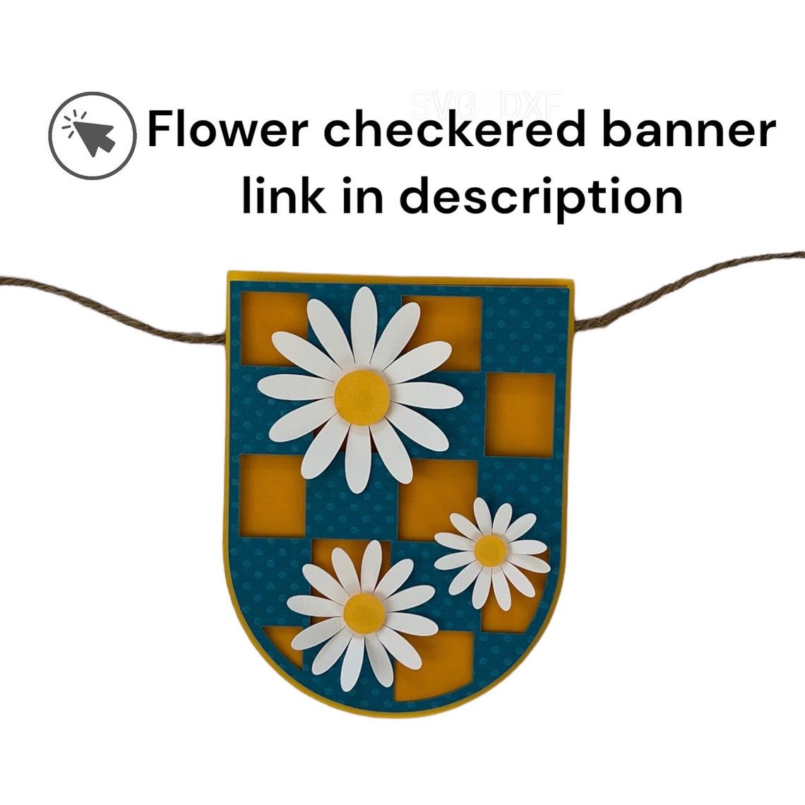 Layered Banner SVG Pennant Bunting Groovy Banner SVG Retro - Etsy