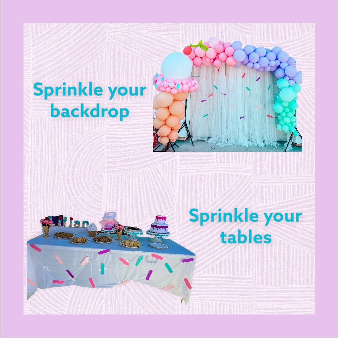 Digital Sprinkle Template| SVG and DXF | DIY Sprinkle Photo Backdrop ...