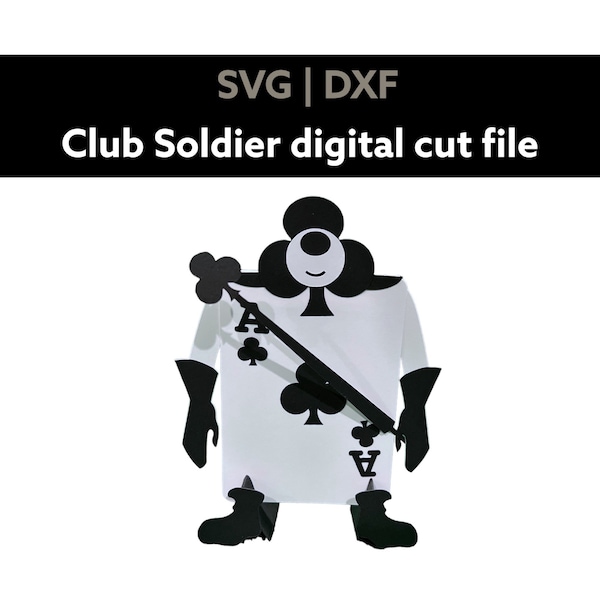 Alice in Wonderland Card Soldiers Wonderland Party Card Soldiers Svg - Etsy