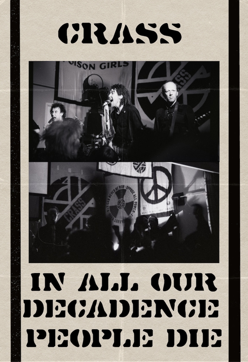 Crass Poster - Etsy